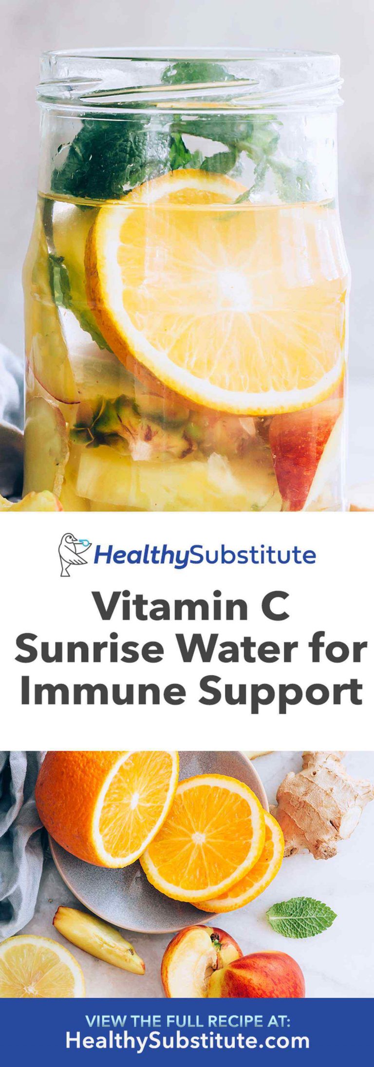 Vitamin C Sunrise Water to Support and Boost Your Immune System ...