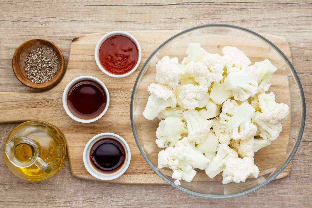 The Best Sweet, Sour and Spicy Oven Roasted Cauliflower - Healthy ...