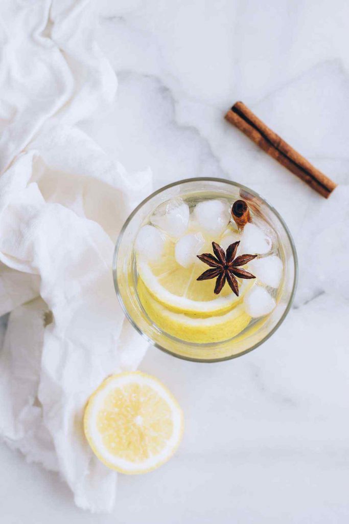 Iced Lemon and Cinnamon Water Recipe for Weight Loss - Healthy Substitute