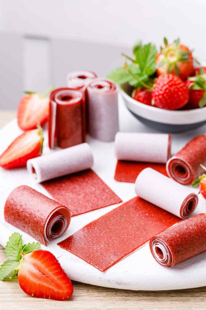 Mind-Blowing Homemade Strawberry Fruit Leather (Easy Recipe) - Healthy ...