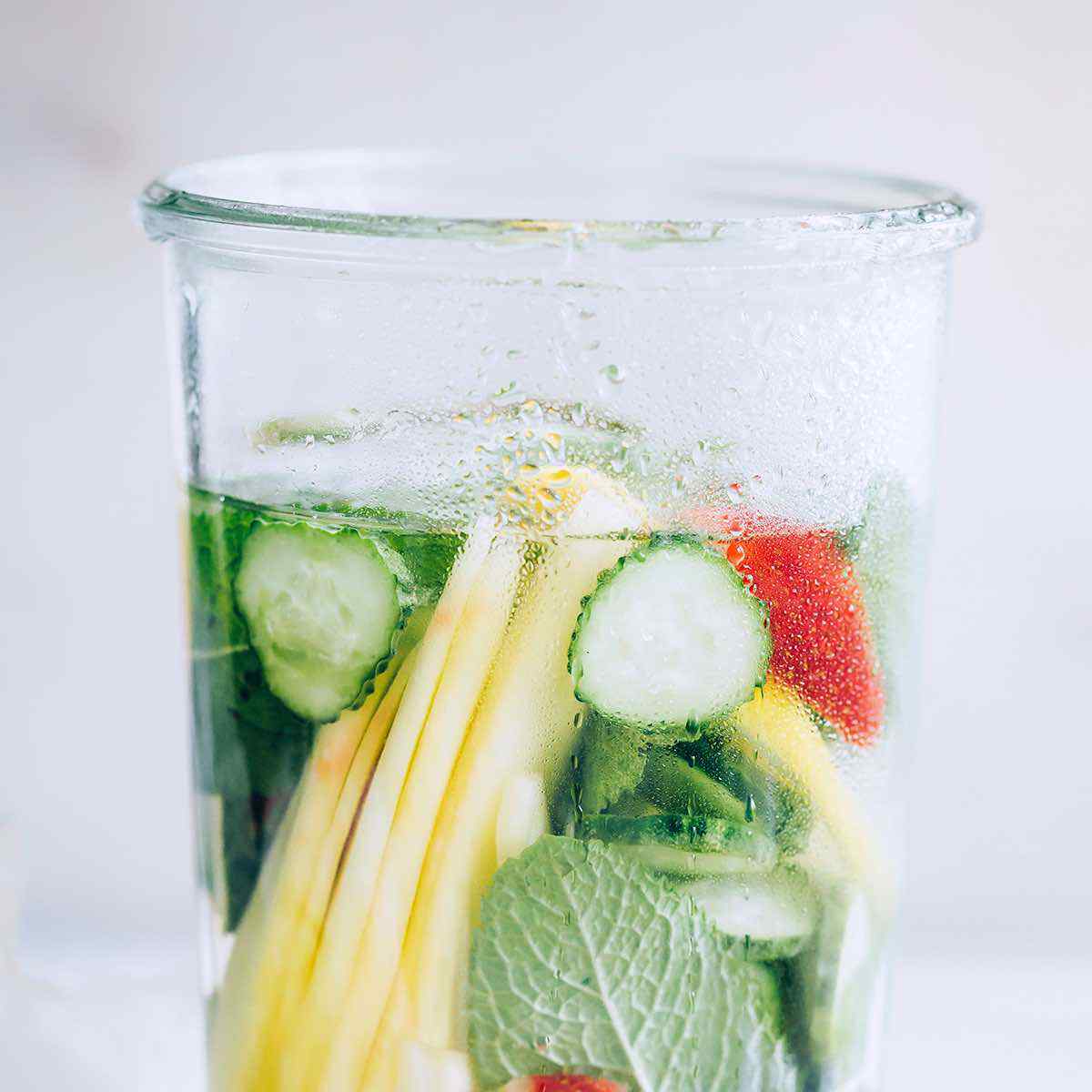 Fruit-Infused Cucumber Water Recipe for Glowing Skin (Life-changing ...