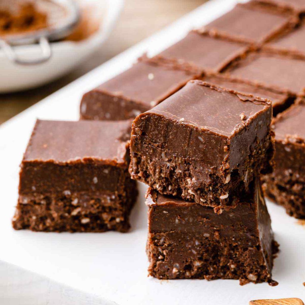 High Protein Dark Chocolate Fudgy Delight Fat Bombs (Keto) - Healthy ...