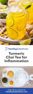 The Best Turmeric Iced Tea (5-Ingredient Recipe) - Healthy Substitute