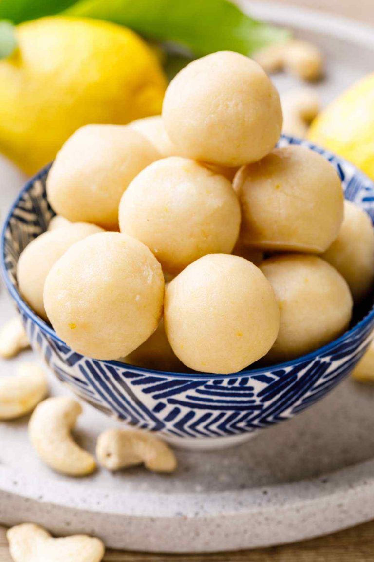 Out of This World Paleo Lemon Pie Fat Bombs - Healthy Substitute