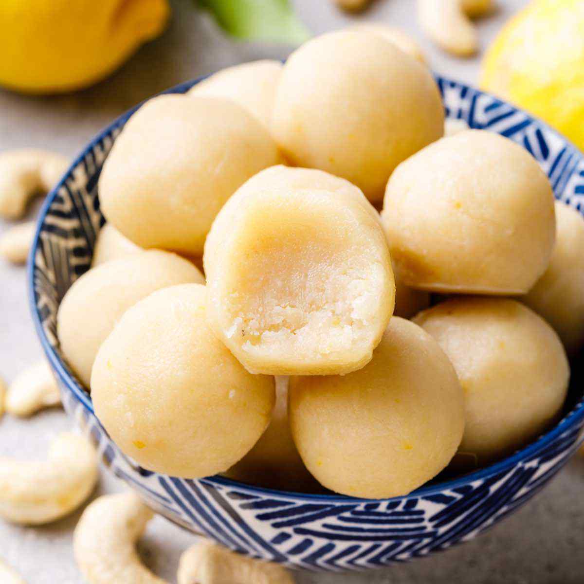 Out of This World Paleo Lemon Pie Fat Bombs - Healthy Substitute