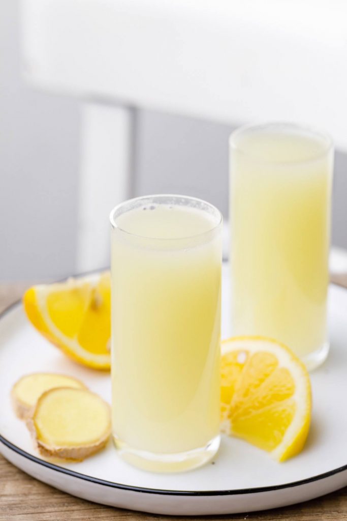 Easy Ginger Wellness Shots - Healthy Substitute