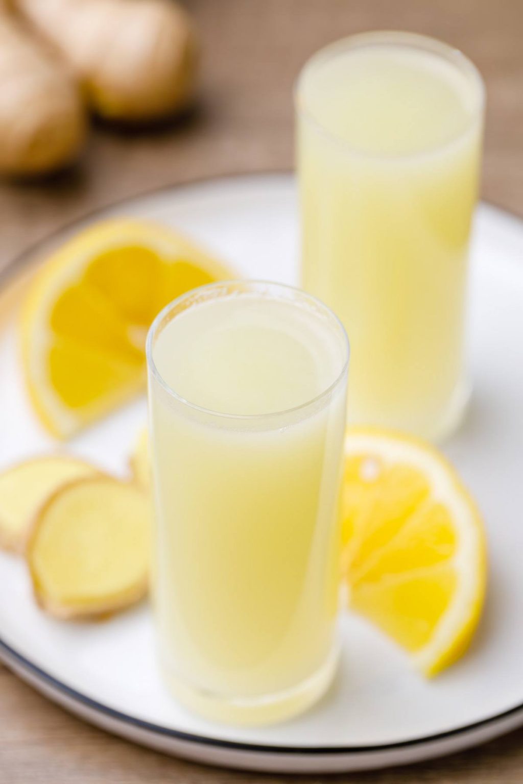 Easy Ginger Wellness Shots - Healthy Substitute