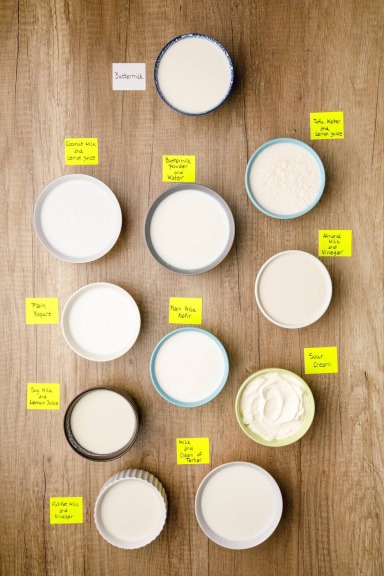 10 Buttermilk Substitutes for Baking, Dressings and Cooking - Healthy ...